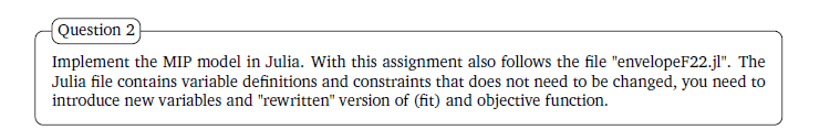 Your first idea is an assignment formulation. For | Chegg.com