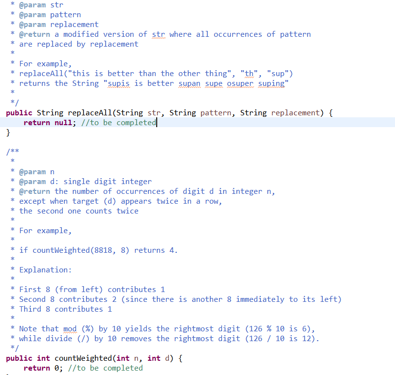 Solved Can you code these two by using recursion?-java | Chegg.com