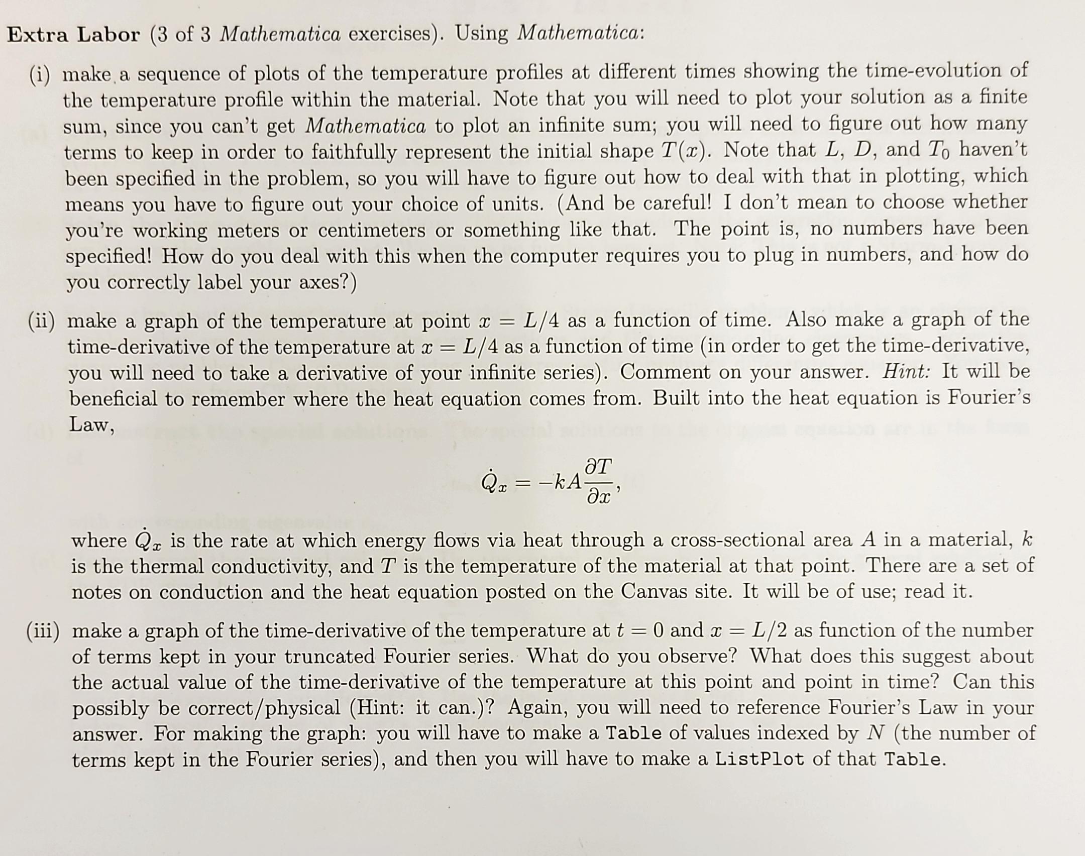 ixtra Labor (3 of 3 Mathematica exercises). Using | Chegg.com