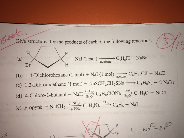 Solved Give structures for the products of each of the | Chegg.com