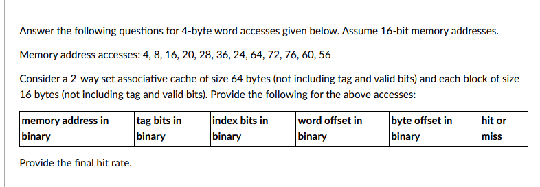 Solved Answer the following questions for 4-byte word | Chegg.com