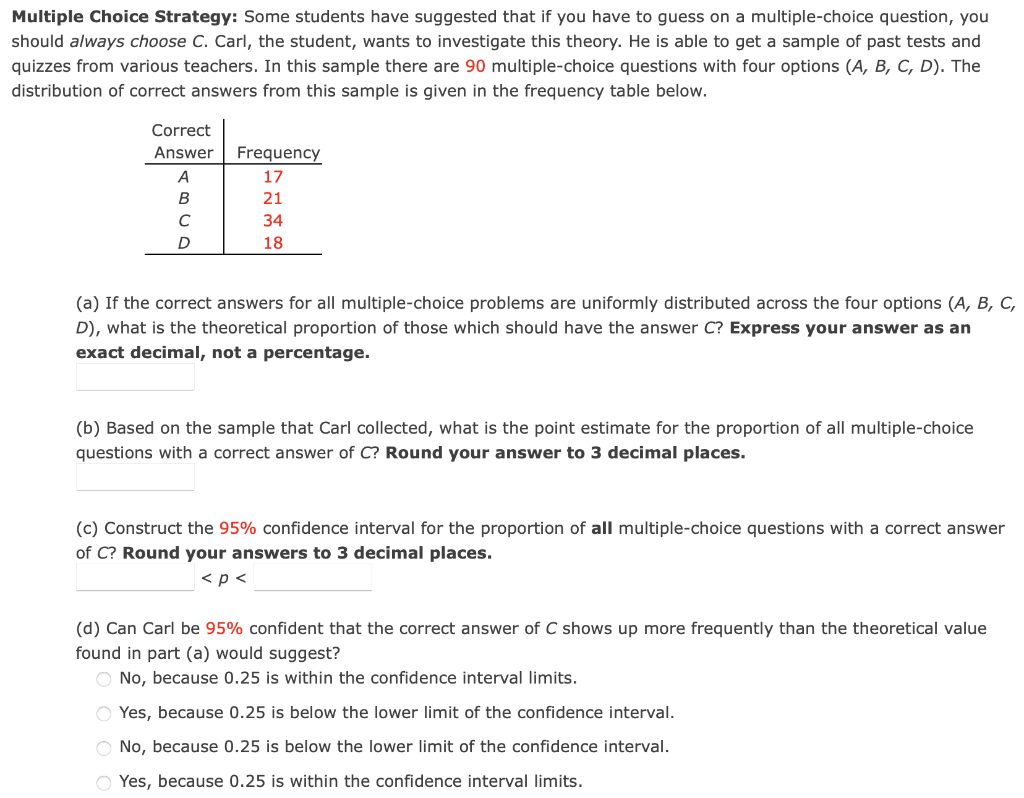 Solved Multiple Choice Strategy: Some students have | Chegg.com