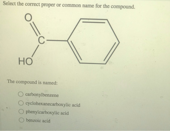 Solved Select the correct name for the compound. HO Br The | Chegg.com