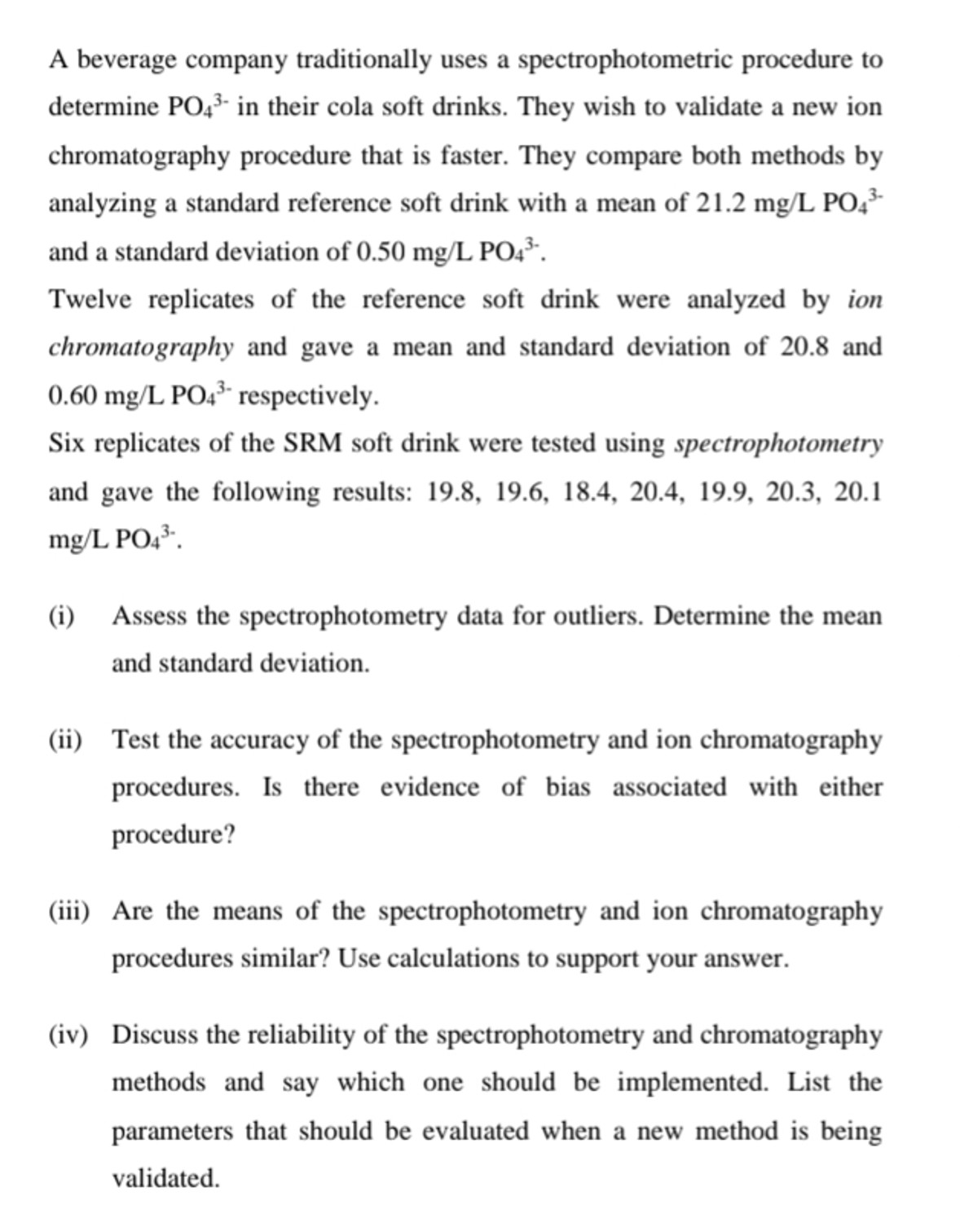Solved A beverage company traditionally uses a | Chegg.com