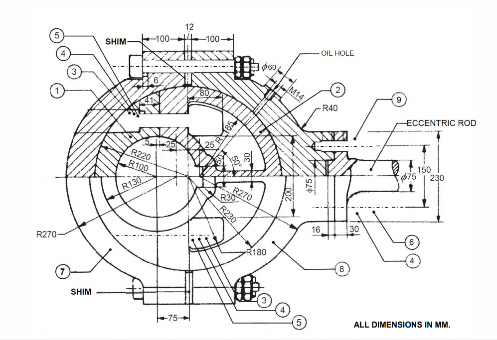 Print and complete the missing parts of this assembly | Chegg.com