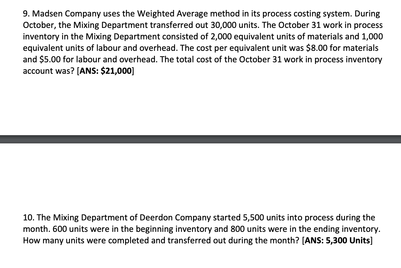 1. To calculate the ending work-in-process inventory | Chegg.com