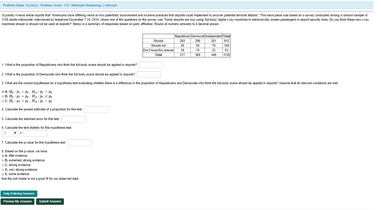 Solved Problem Value: 9 points). Problem Score: 11%. | Chegg.com