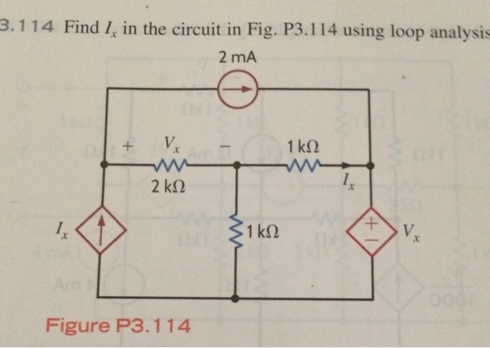 Solved 3.114 Find I, in the circuit in Fig. P3.114 using | Chegg.com
