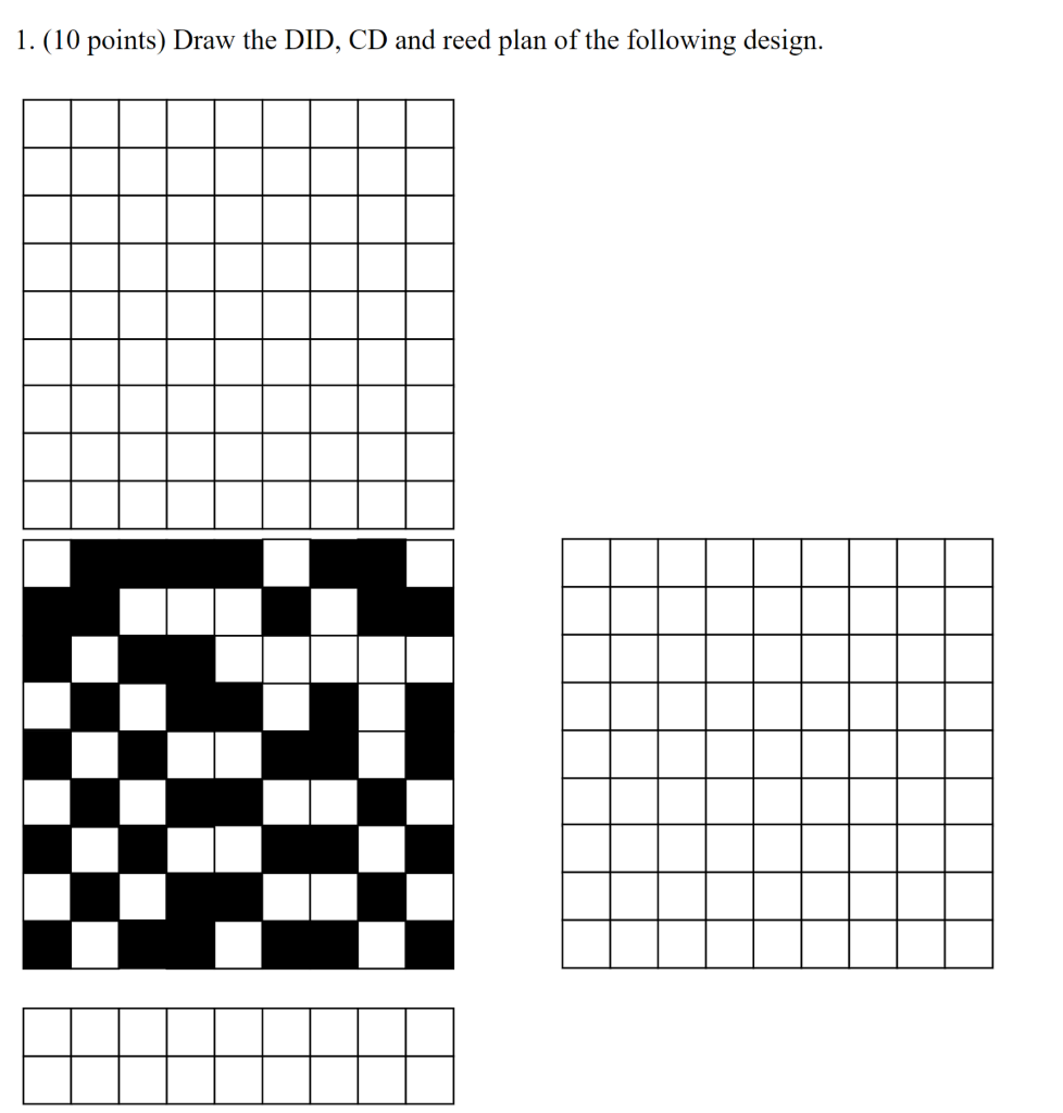 Solved 1. (10 points) Draw the DID, CD and reed plan of the | Chegg.com Solved 1. (10 points) Draw the DID, CD and reed plan of the | Chegg.com