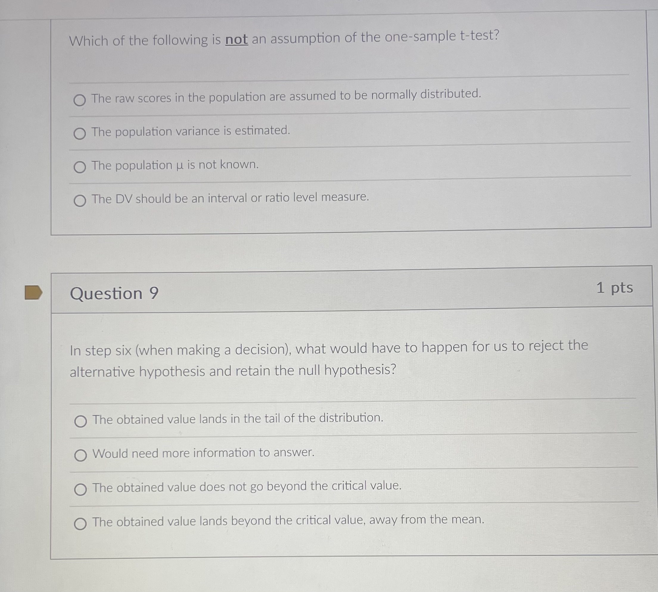 Solved Which of the following is not an assumption of the | Chegg.com