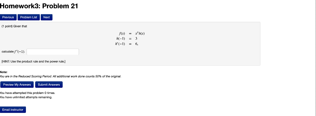 Solved Homework3: Problem 21 Previous Problem List Next (1 | Chegg.com