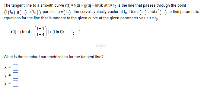 Solved The tangent line to a smooth curve | Chegg.com