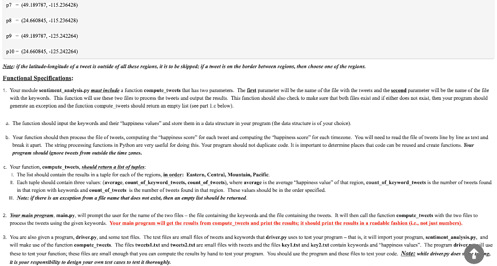 Solved CS1026: Assignment 3 - Sentiment Analysis Due: | Chegg.com