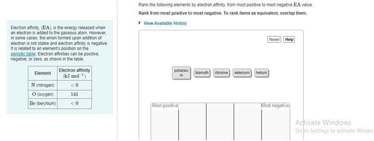 Solved The atomic radius of an element can be predicted | Chegg.com