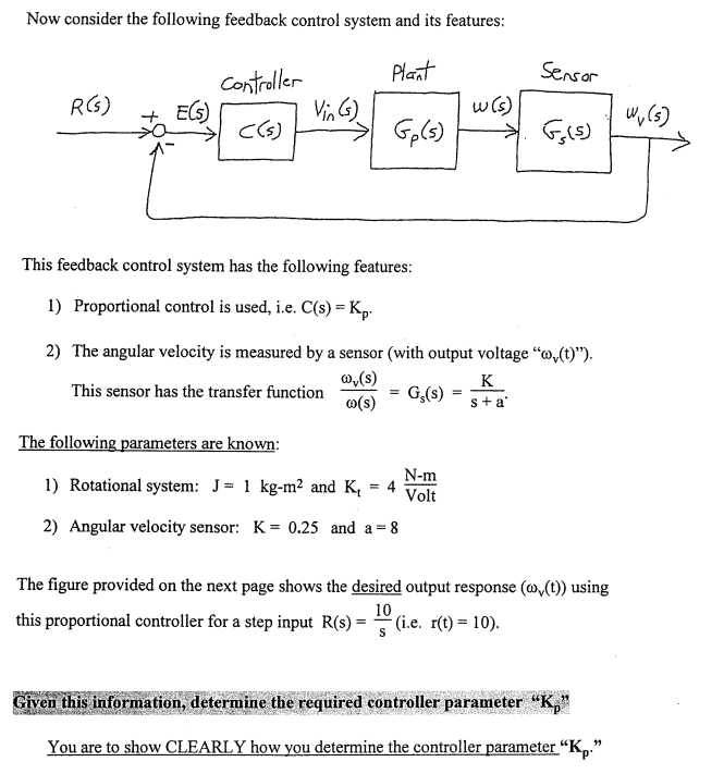 Solved Consider the rotational system shown below with input | Chegg.com