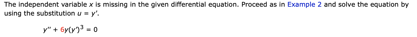 Solved The independent variable x is missing in the given | Chegg.com