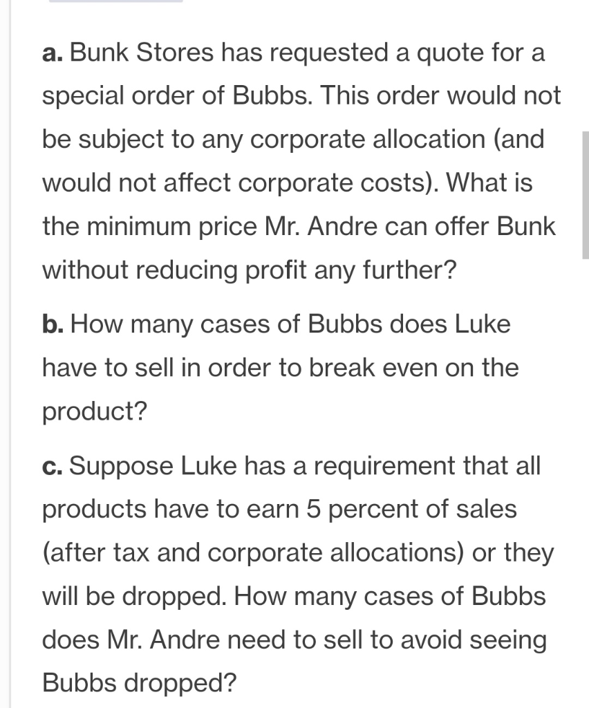 Integrative Case 5-72 (Algo) Cost Estimation, CVP | Chegg.com