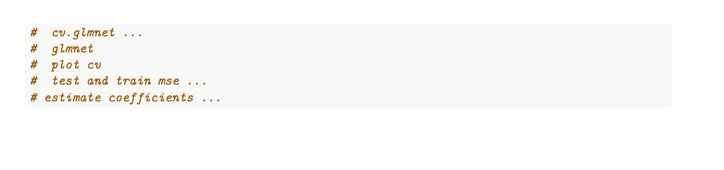 Least squares, best subset selection, ridge and lasso | Chegg.com