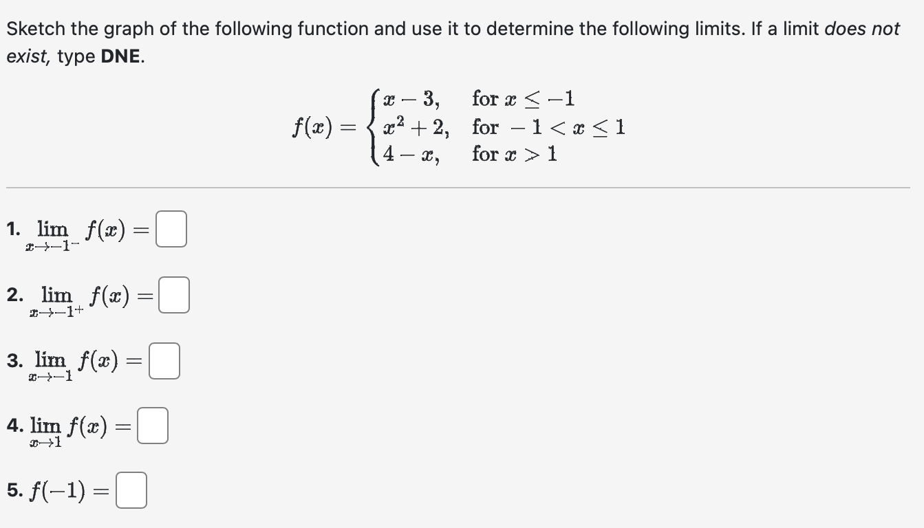 Solved Sketch the graph of the following function and use it | Chegg.com