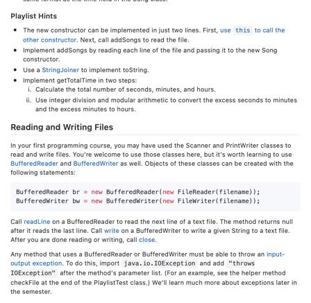 Solved 11 11 Song -title: String -artist: String -time: | Chegg.com
