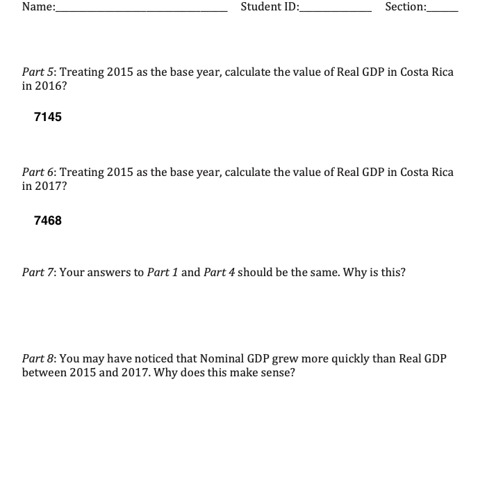 Solved WORKSHEET 6 Below, you are provided with three years | Chegg.com