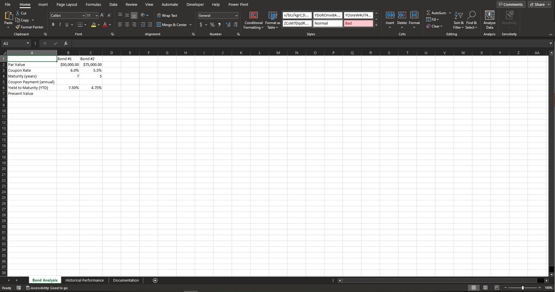 Solved On the Dashboard worksheet, you will find a simple | Chegg.com