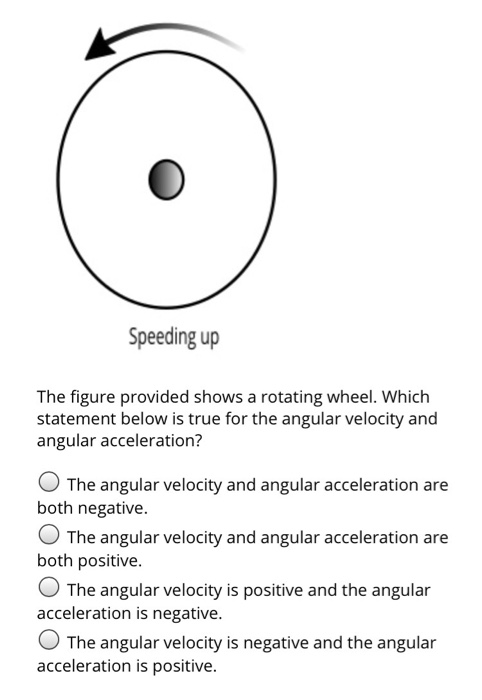 Solved For uniform circular motion, which quantity below is | Chegg.com