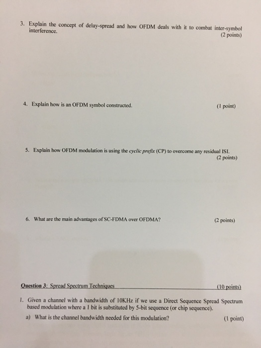 Solved 1. Using Binary Frequency-Shift Keying (BFSK) how | Chegg.com