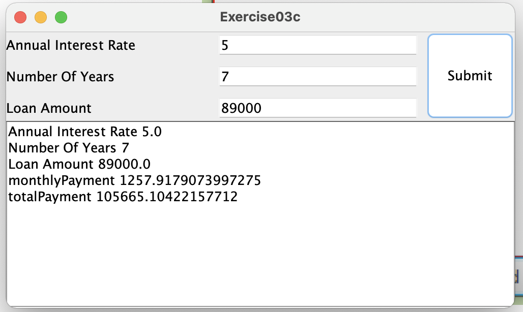 Convert the following awt / swing JAVA program to | Chegg.com
