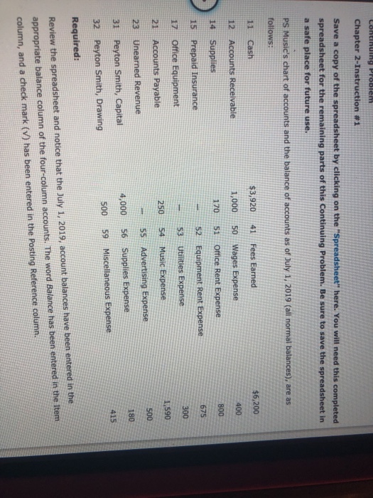 Solved Chapter 2-Instruction #1 Save a copy of the | Chegg.com
