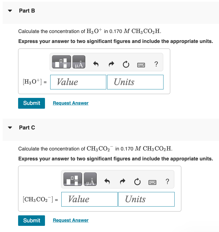 Solved Acetic acid, CH3CO2H(Ka=1.8×10−5), is the solute that | Chegg.com