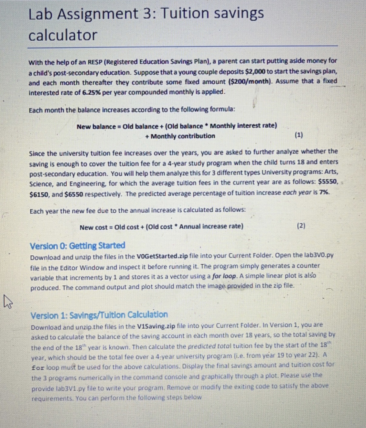 Solved Just Need Help With Version 1 Asap Must Use Python 