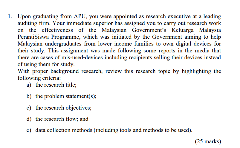 Solved Upon graduating from APU, you were appointed as | Chegg.com