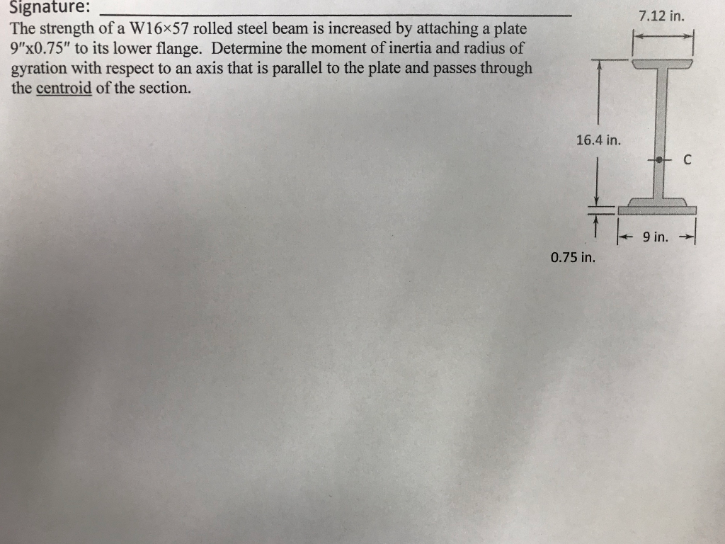 Solved The strength of a W16x57 rolled steel beam is | Chegg.com
