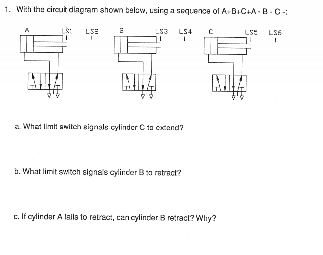 Solved With the circuit diagram shown below, using a | Chegg.com