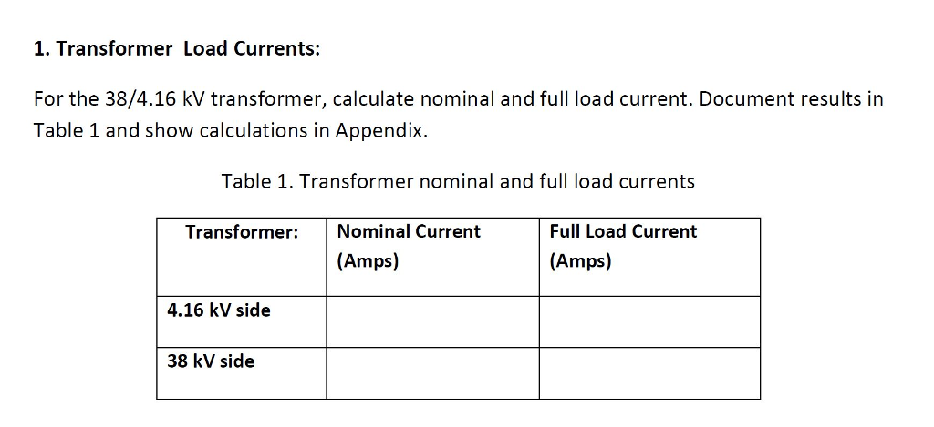 Solved Relay Settings And Coordination Figure 1 Shows A 