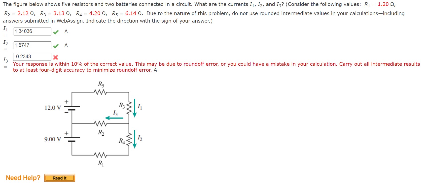 Solved The figure below shows five resistors and two | Chegg.com