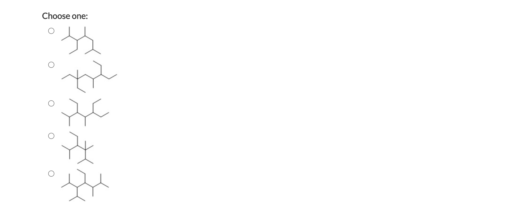 Solved Which of these compounds has the locator numbers 3 | Chegg.com