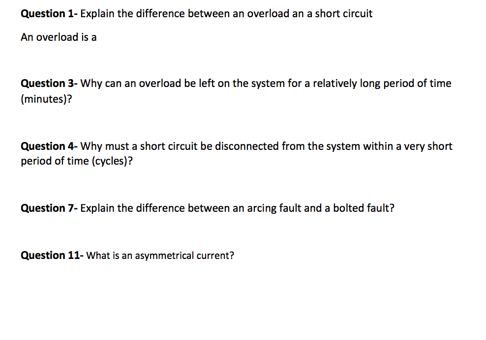 Solved Question 1- Explain the difference between an | Chegg.com