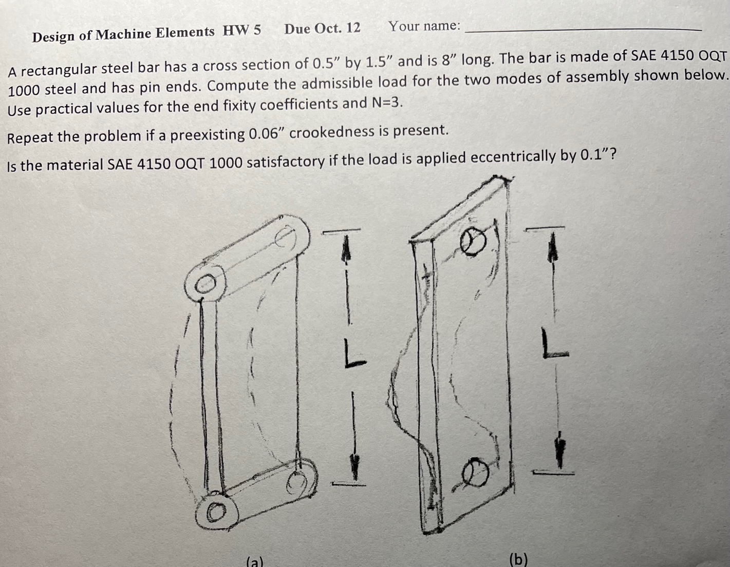 Solved Please solve the solid mechanics (design of machine | Chegg.com