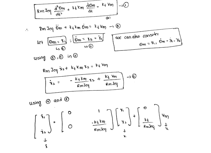 1 Eackground 1 1 Linear State Space Representation