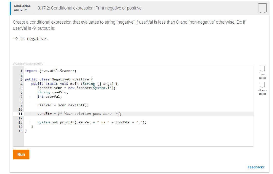 Solved CHALLENGE ACTIVITY 3.4.5: Multi-branch if-else | Chegg.com