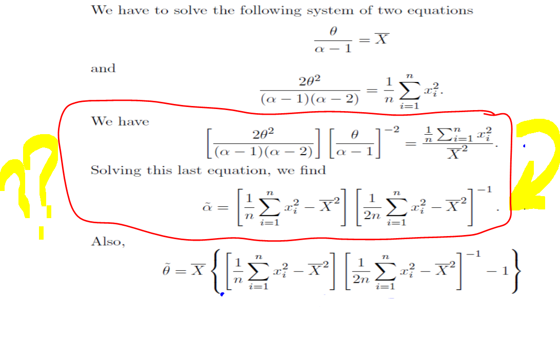 Solved How we get the part of simplifying of alpha from the | Chegg.com