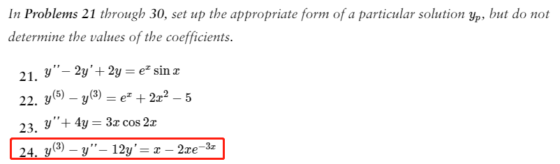Solved In Problems 21 through 30, set up the appropriate | Chegg.com
