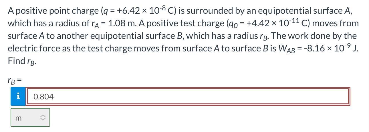 Solved A positive point charge (q=+6.42×10−8C) is surrounded | Chegg.com