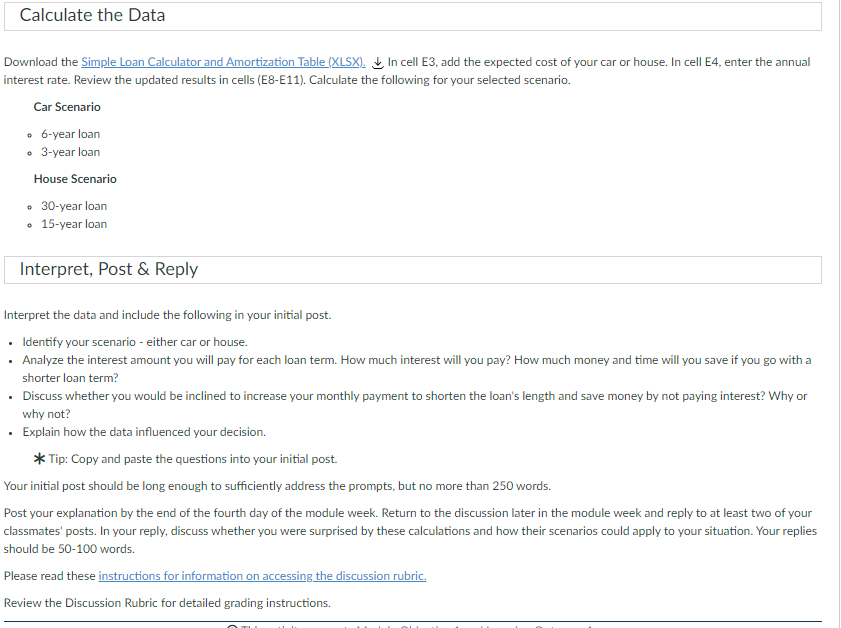 Data-Driven Decisions 1 Discussion View & Ponder The | Chegg.com