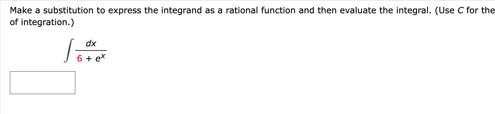 Solved Make a substitution to express the integrand as a | Chegg.com
