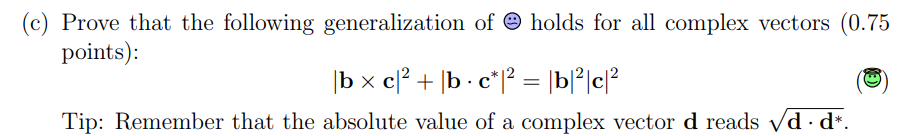 Solved (c) Prove that the following generalization of ⊙ | Chegg.com