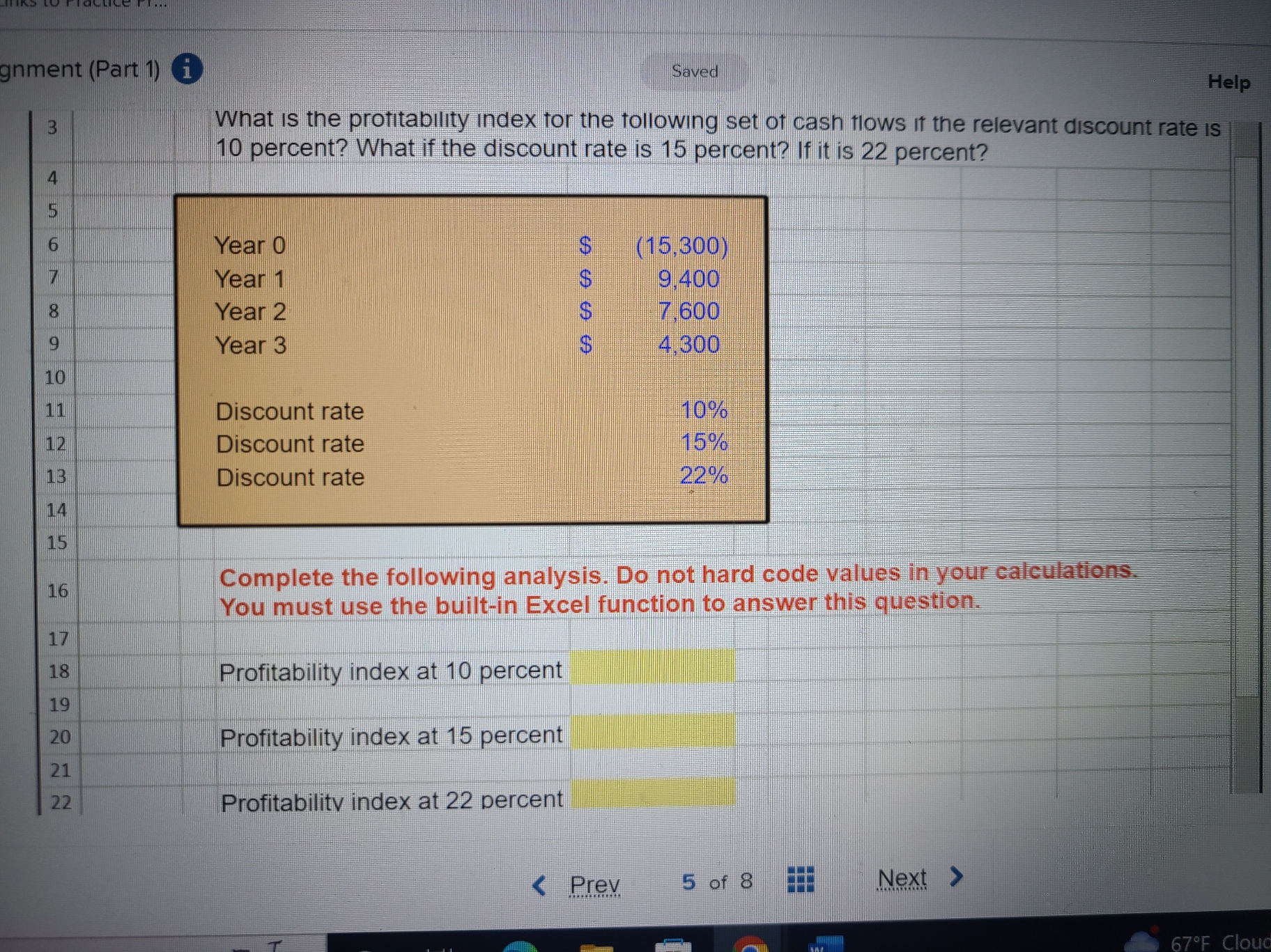 CORPORATE FINANCE: Answers to these assignments by | Chegg.com