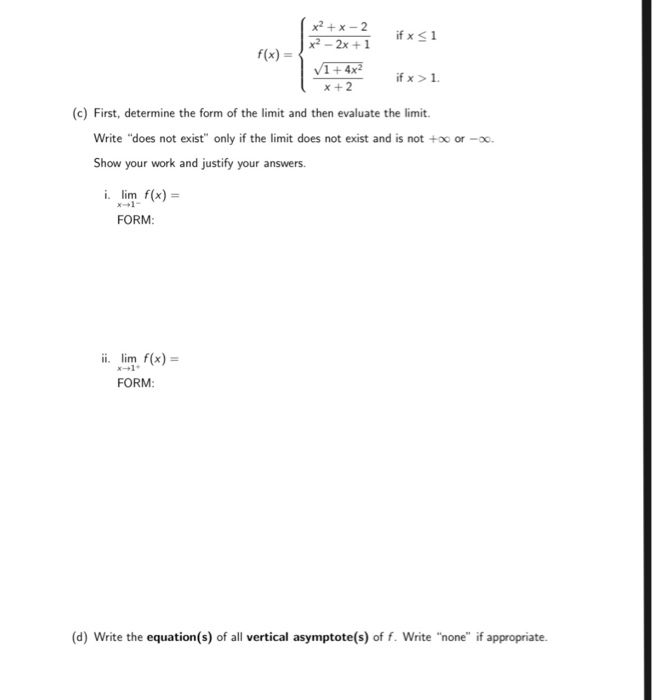 Solved 1. (8 pts) Let f be a piecewise defined function | Chegg.com Solved 1. (8 pts) Let f be a piecewise defined function | Chegg.com